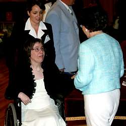 Hilda Rodríguez recoge la medalla al mérito deportivo