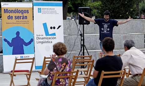 Humor y retranca para potenciar el gallego
