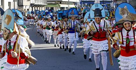 Verín y Xinzo desplegaron la esencia del entroido