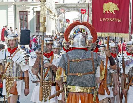 Lucus Augusti revive la fuerza del Imperio romano