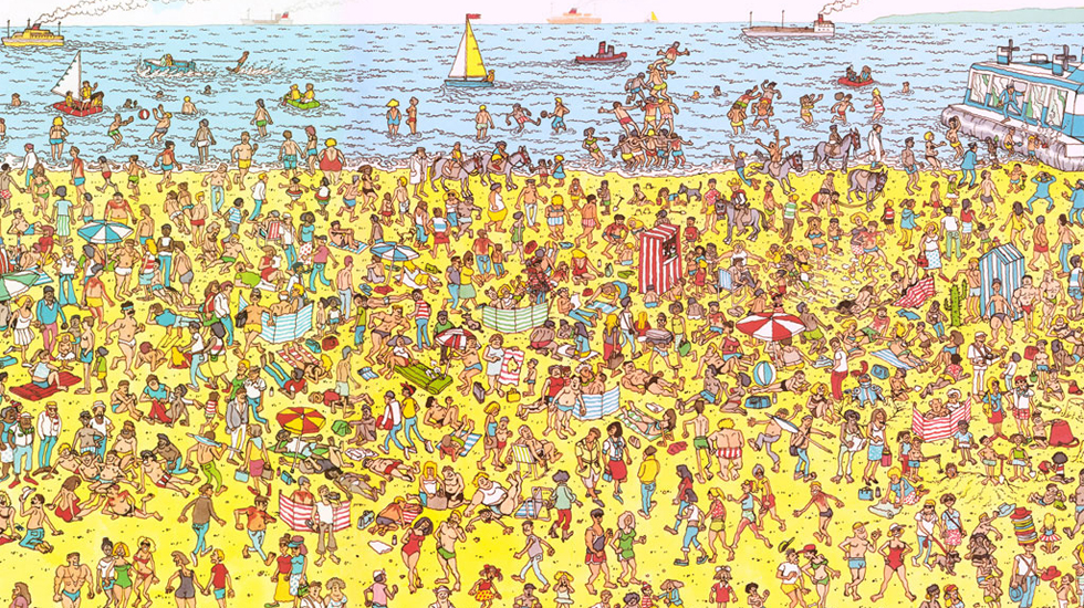 Un truco para encontrar a Wally en menos de diez segundos
