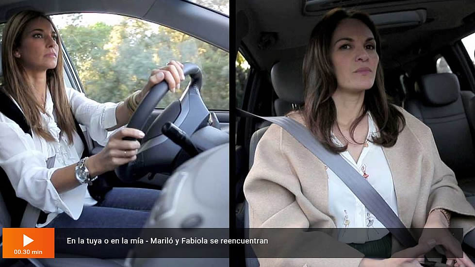 Mariló y Fabiola llegan a la casa de Arturo Fernández con gesto serio