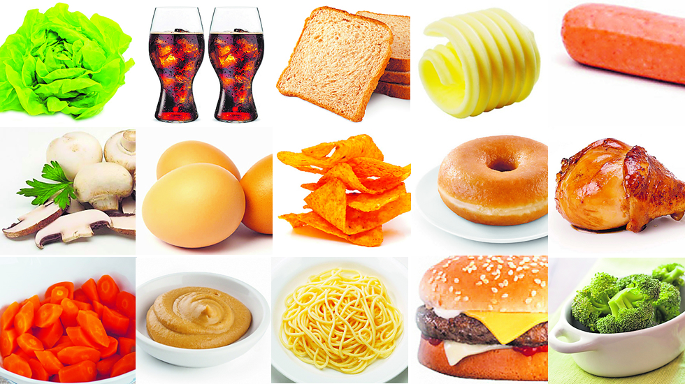 200 calorías en 15 alimentos