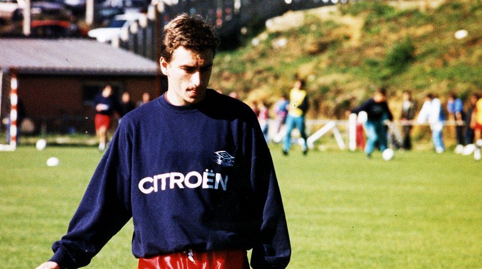 Jorge Otero debutaba con el Celta hace 30 años