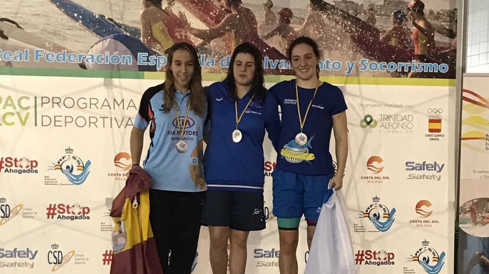 Andrea Bello alcanzó tres finales estatales en Arteixo