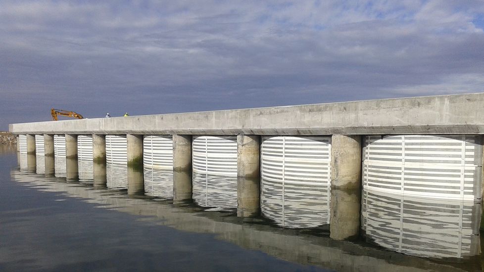 Un nuevo modelo de construcción de muelles reduce los tiempos un 40 %