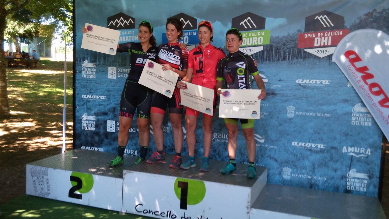 Castropol Deporte e Isabel Picoaga brillan en el Open Galicia de XCM