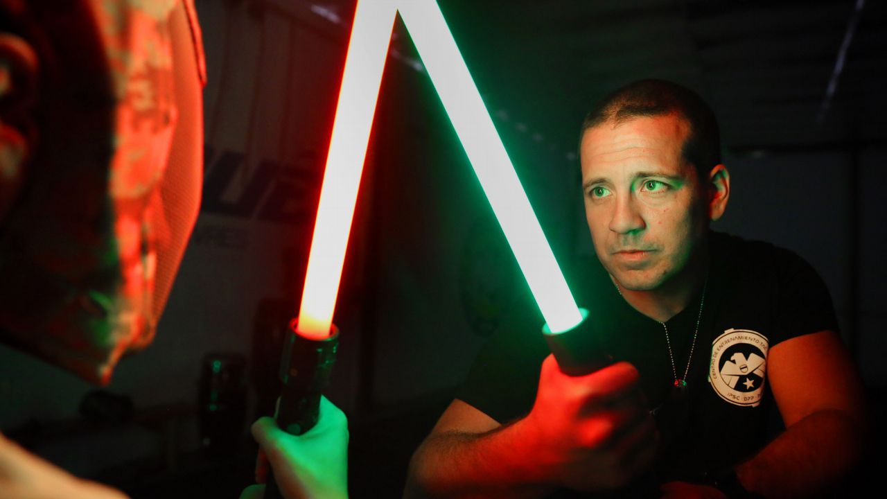 Los maestros de los Jedis acampan en Vilagarcía