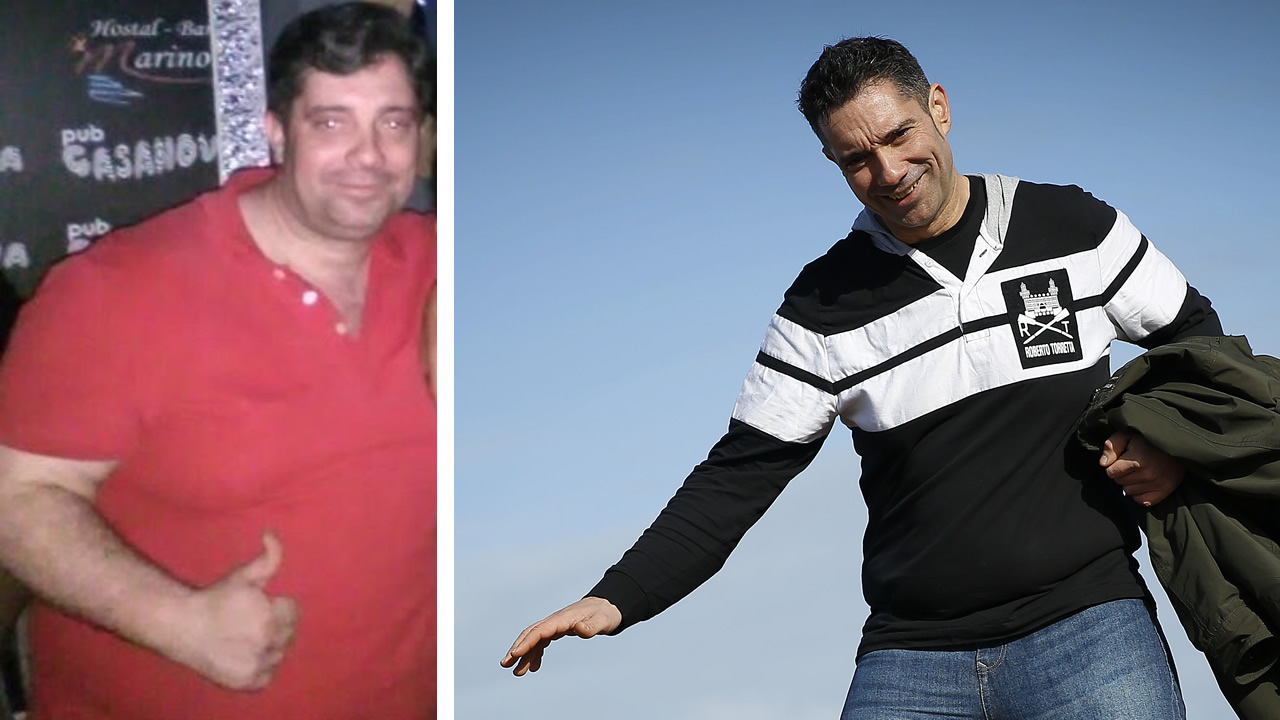 «Adelgacé 80 kilos en un año»