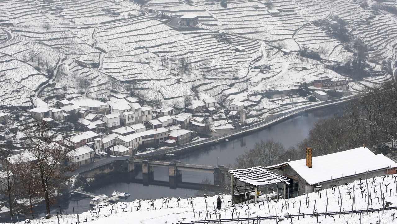 «Aquí no nevaba desde hace años»