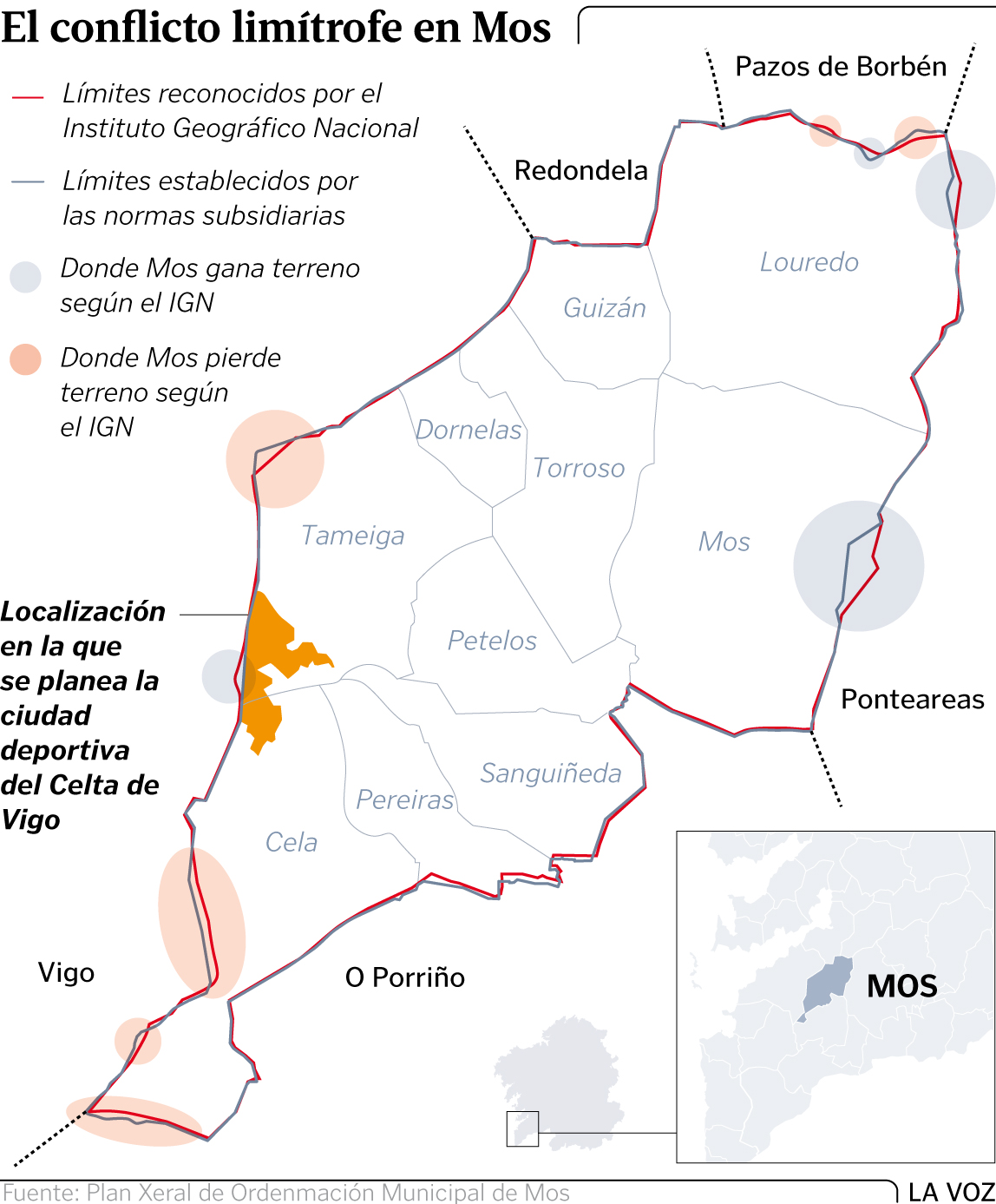 Una demanda pone en riesgo la ciudad deportiva del Celta en Mos