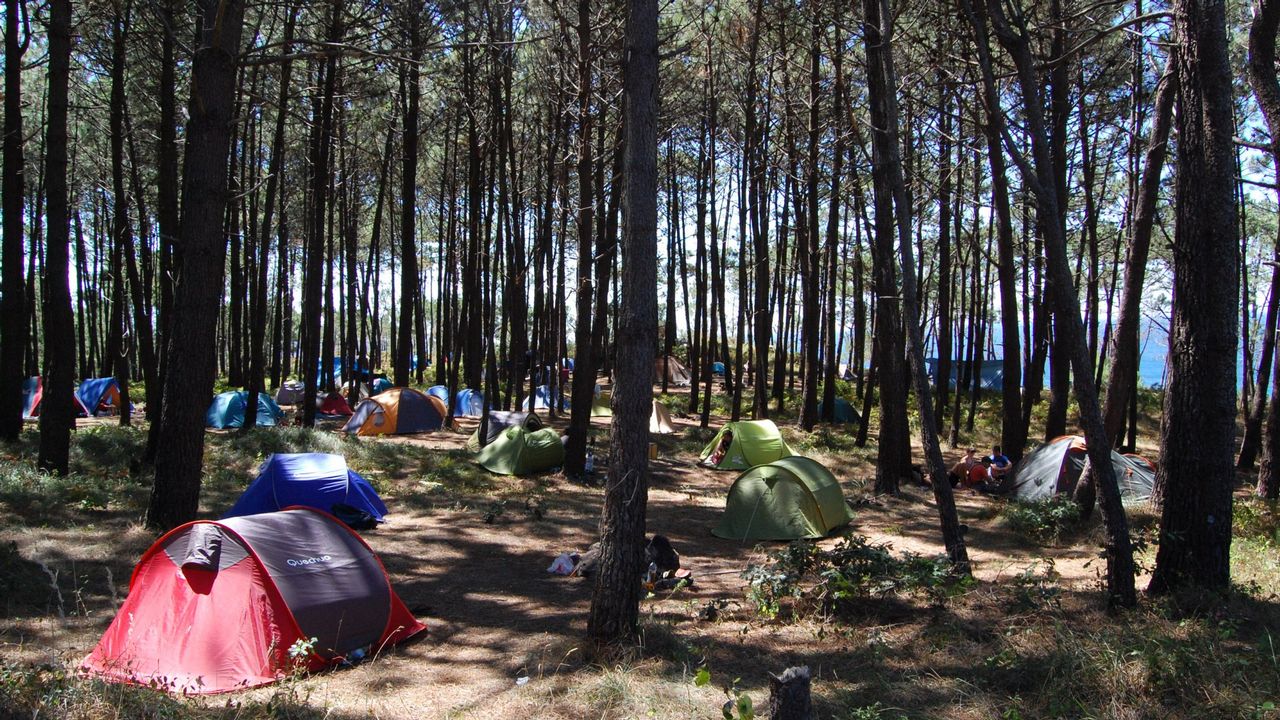 La acampada libre está en el aire