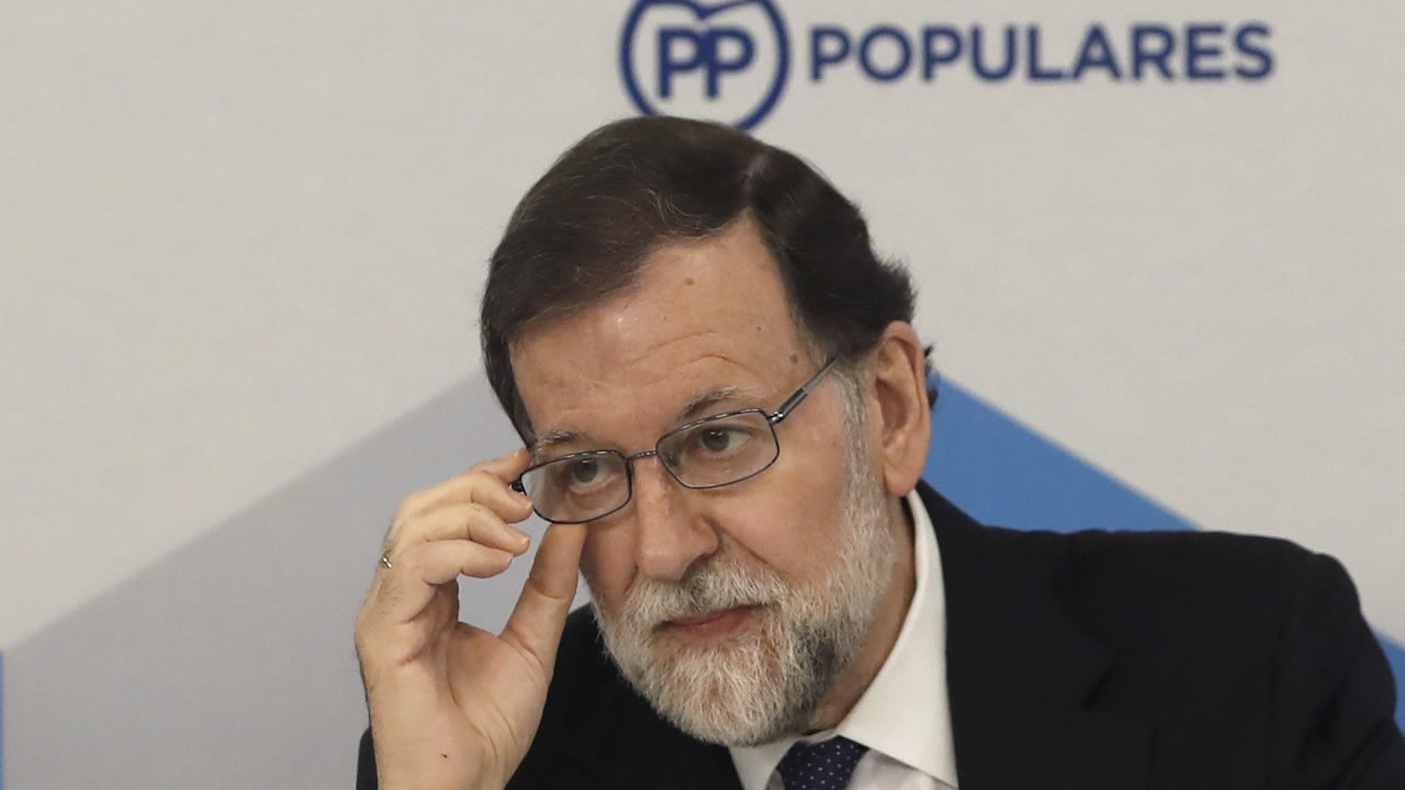 Rajoy dimite como presidente del Partido Popular