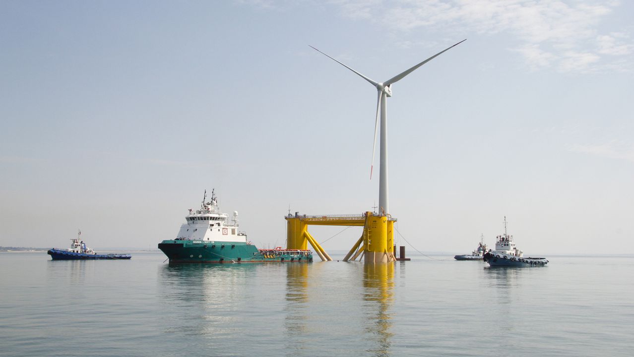 Navantia y Windar enfilan 11 meses de trabajos en su nueva obra eólica