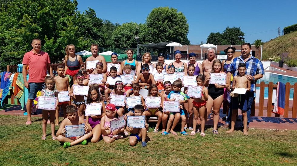 Natación en Frades