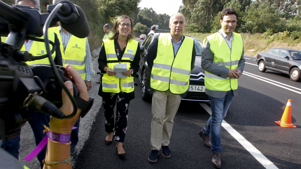 La Vía do Salnés deja atrás los atascos y las obras de mejora del firme ejecutadas en verano
