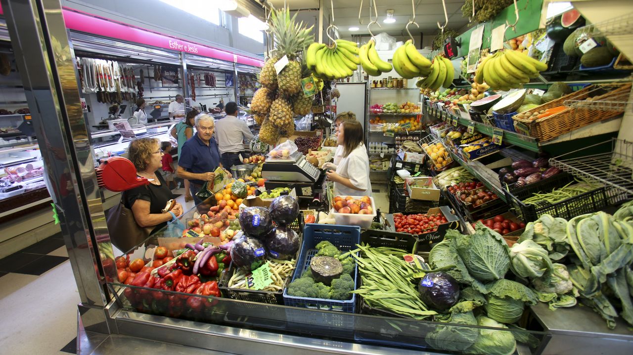 El mercado de A Magdalena, abierto los viernes por la tarde