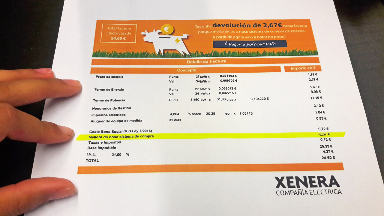 XENERA Compañía Eléctrica devuelve dinero a los clientes domésticos ...