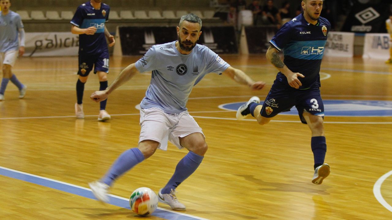 El Santiago Futsal busca un triunfo para Christian Chao