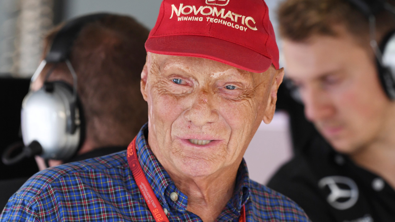 La leyenda del motor, Niki Lauda, fallece a los setenta años