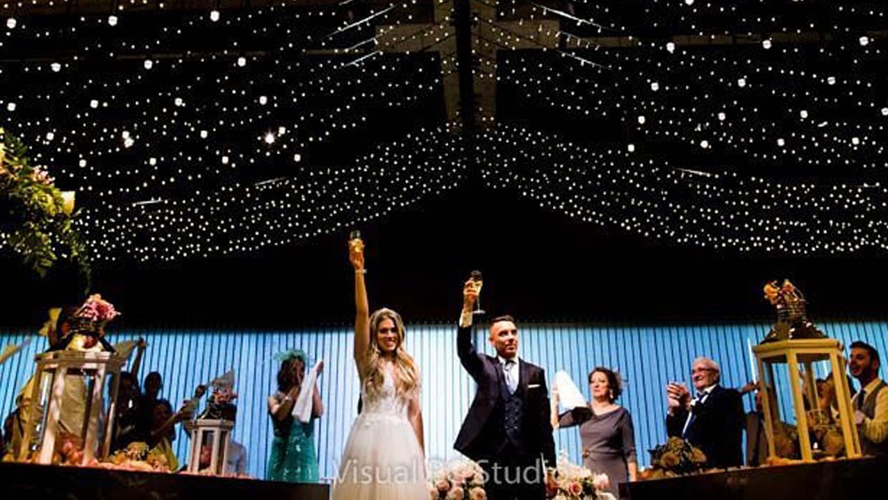 Iago Aspas y Jennifer Rueda ya son marido y mujer