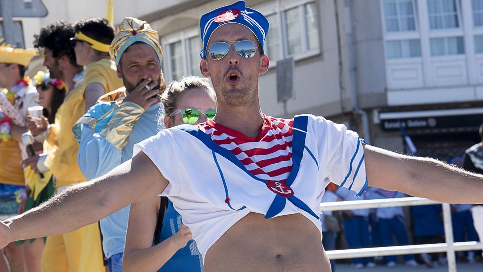 Entroido de verán en Fisterra: fiesta y disfraces durante todo el día