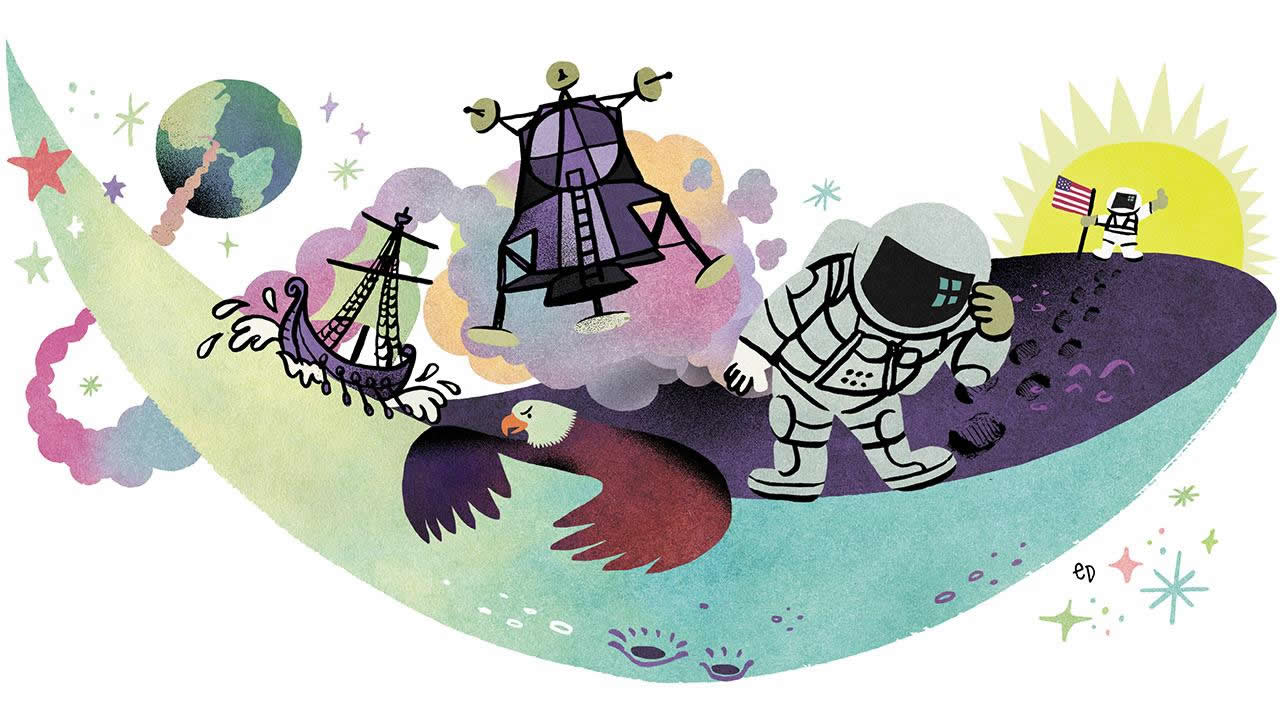Breve historia de la Luna