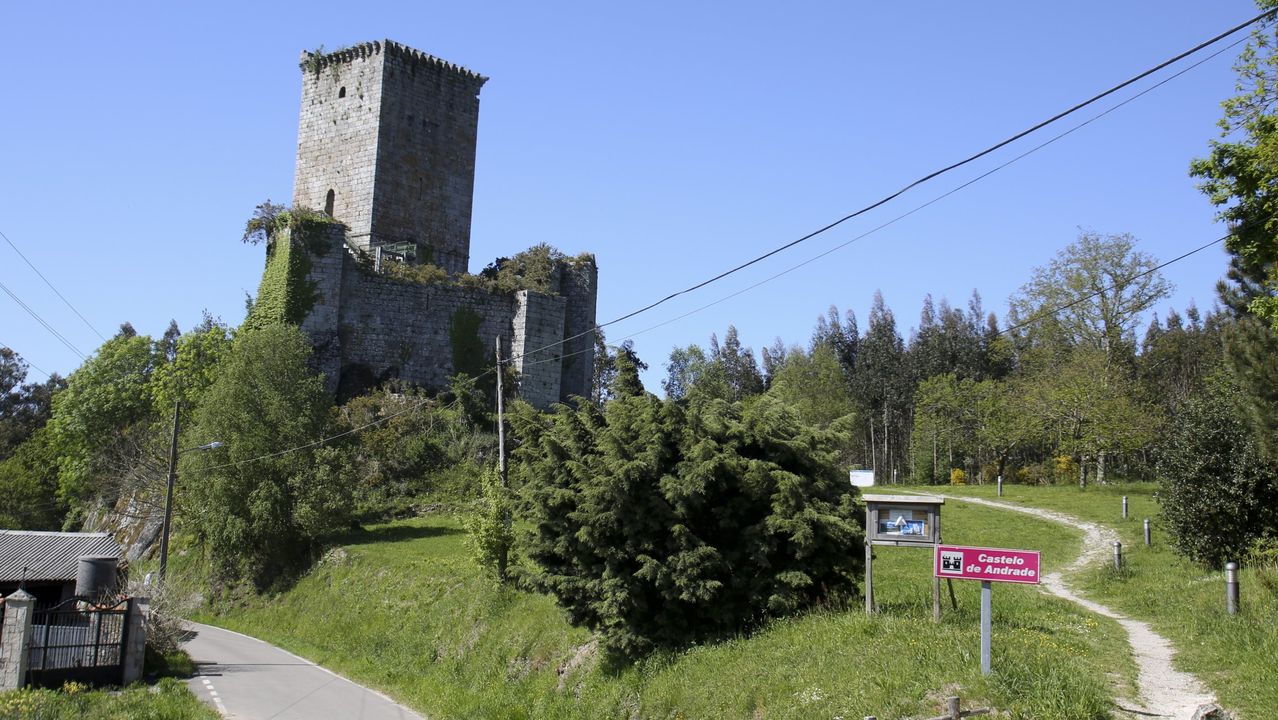 Las visitas gratuitas al castillo y el torreón de Os Andrade, en ...