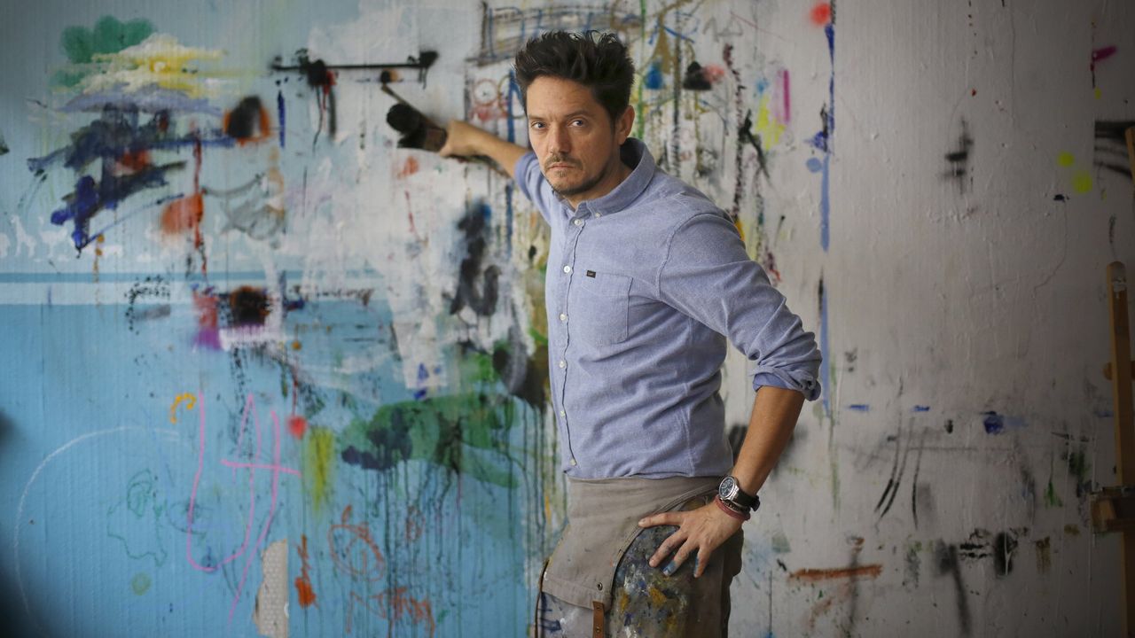 Manuel Suárez: «Pintura y escultura dialogan en este proyecto»