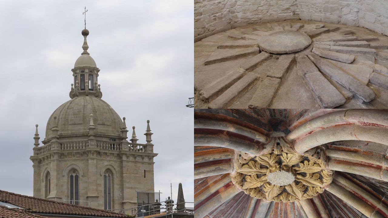 El cimborrio original de la Catedral sale a la luz