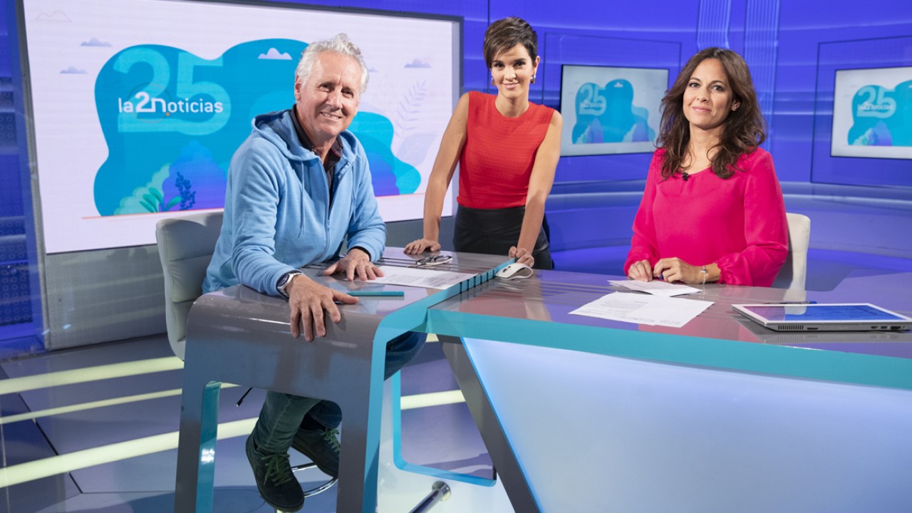«La 2 Noticias» celebra 25 años en antena