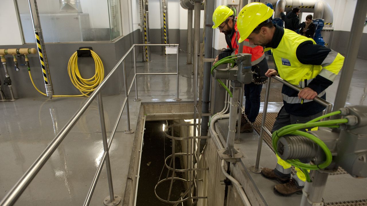 Las entrañas de un tanque de tormenta