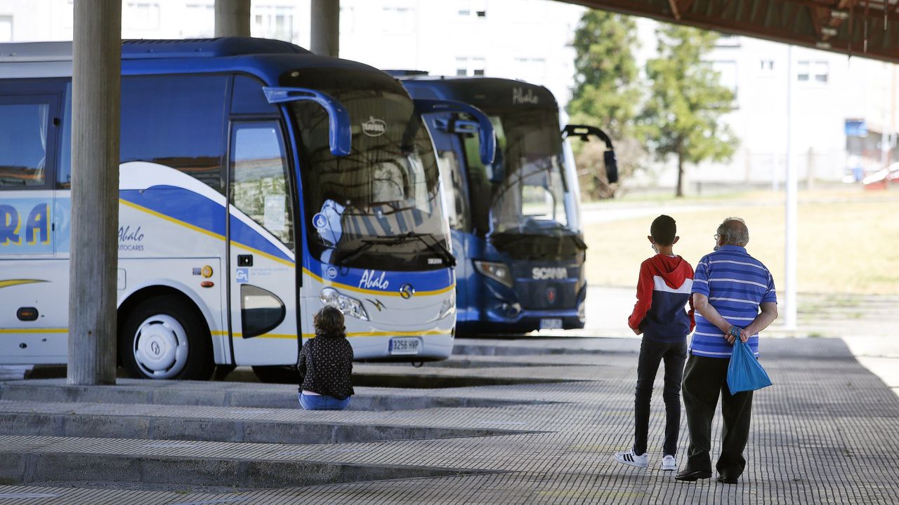 De la parroquia al centro en bus escolar