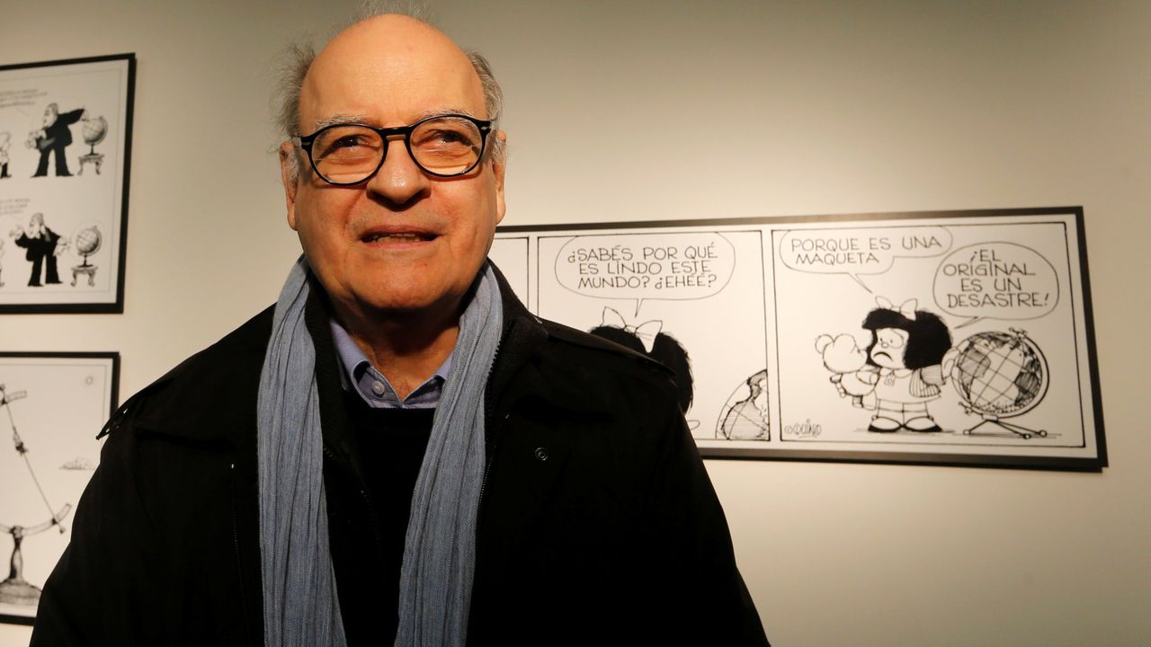 Quino, otro al que le gustaba el fútbol
