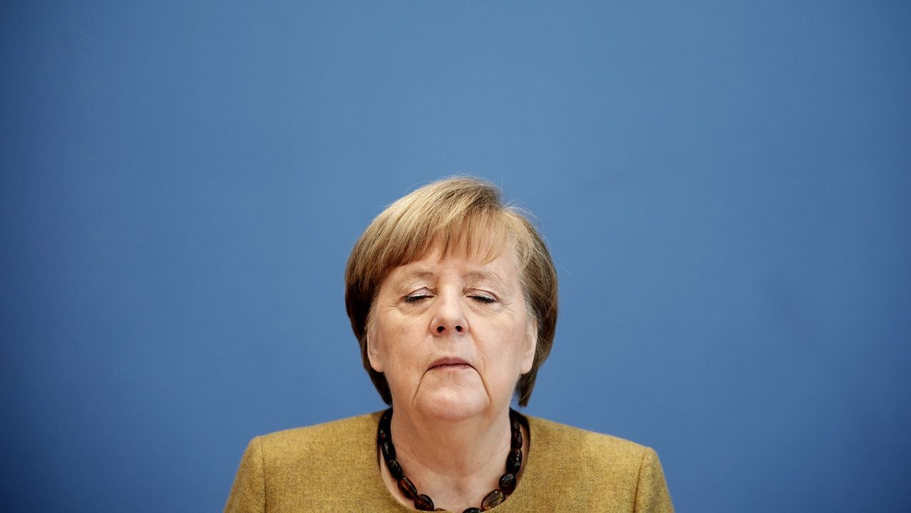 El dolor de Angela Merkel
