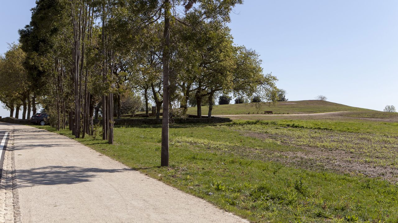 Monte do Gozo, por fin