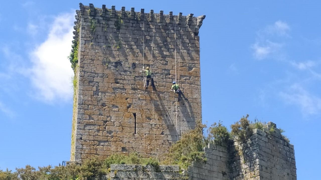 Pontedeume inicia los trabajos de mejora del castillo de Andrade