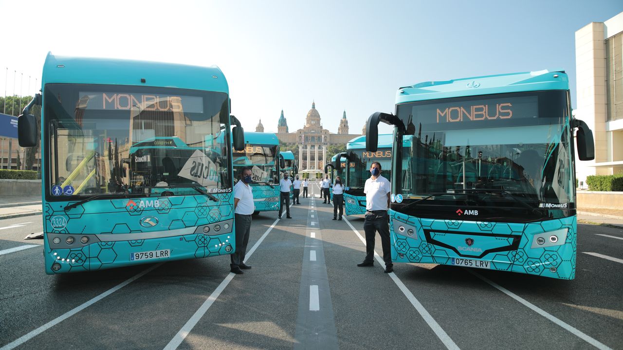 Monbus empieza a operar la ruta entre Barcelona y El Prat