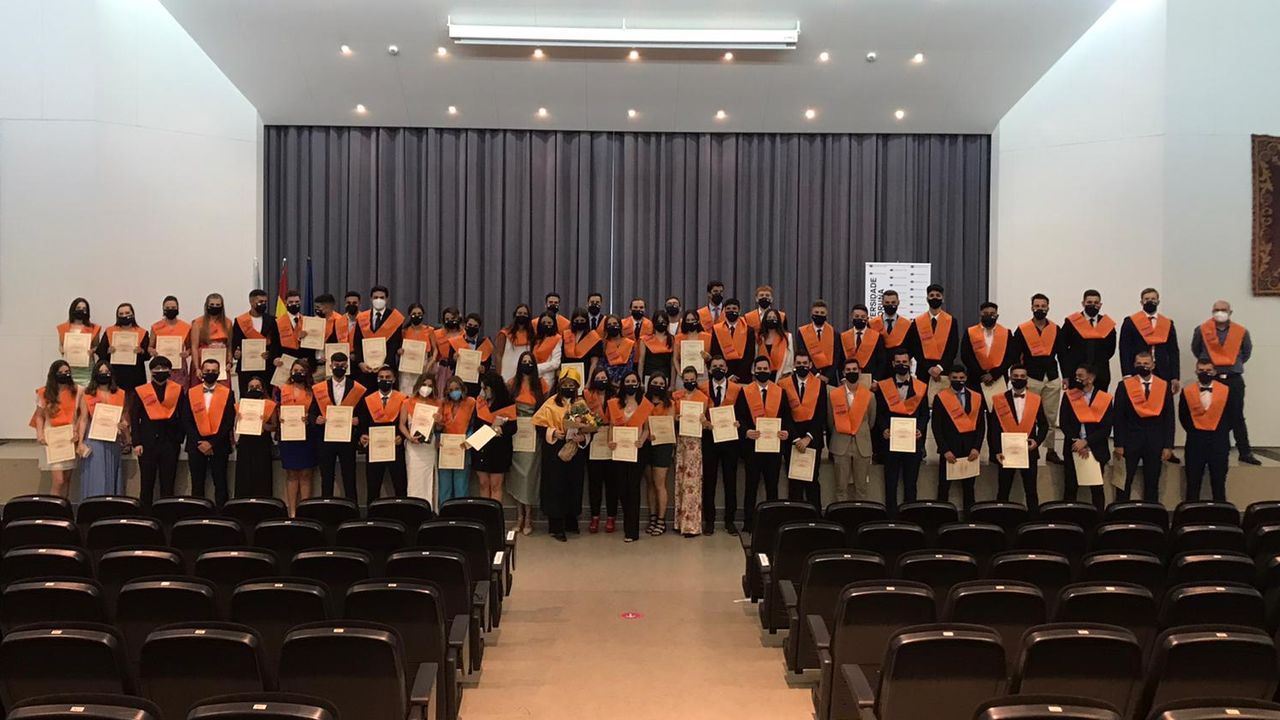 Nuevos graduados de la UDC