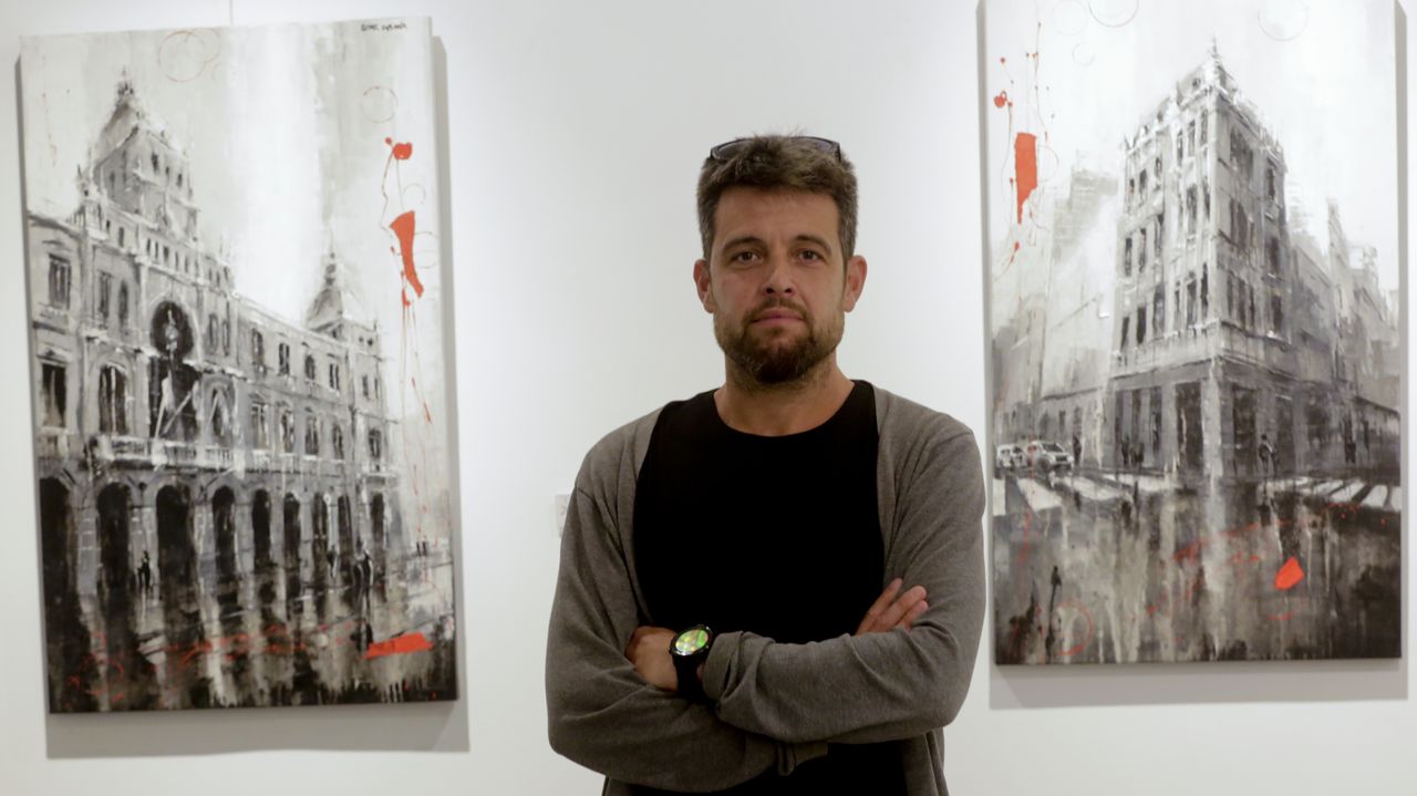 Óscar Cabana, artista: «En mis cuadros intento que el pintor vaya ...