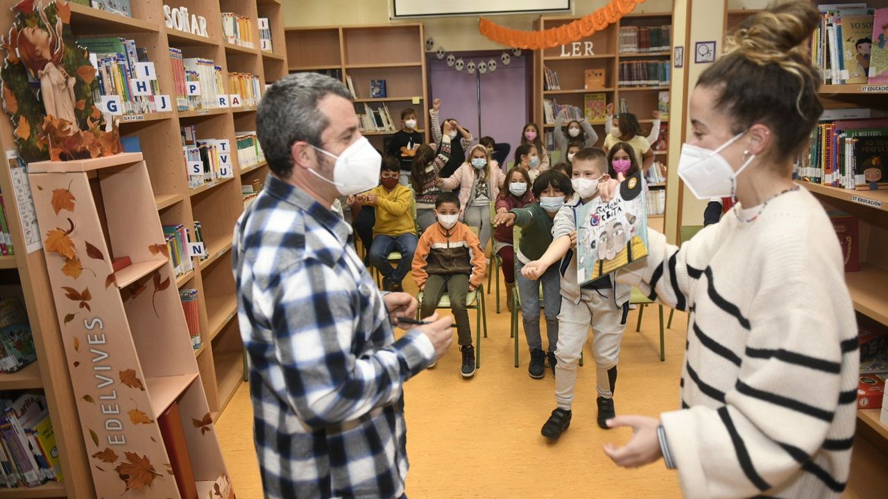 El CEIP de Silleda estrena nueva biblioteca