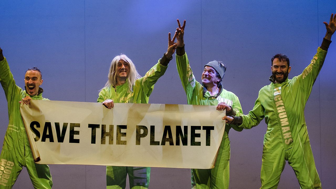 «Greenpis», sátira sobre la ecología de la compañía Yllana Teatro en Ferrol