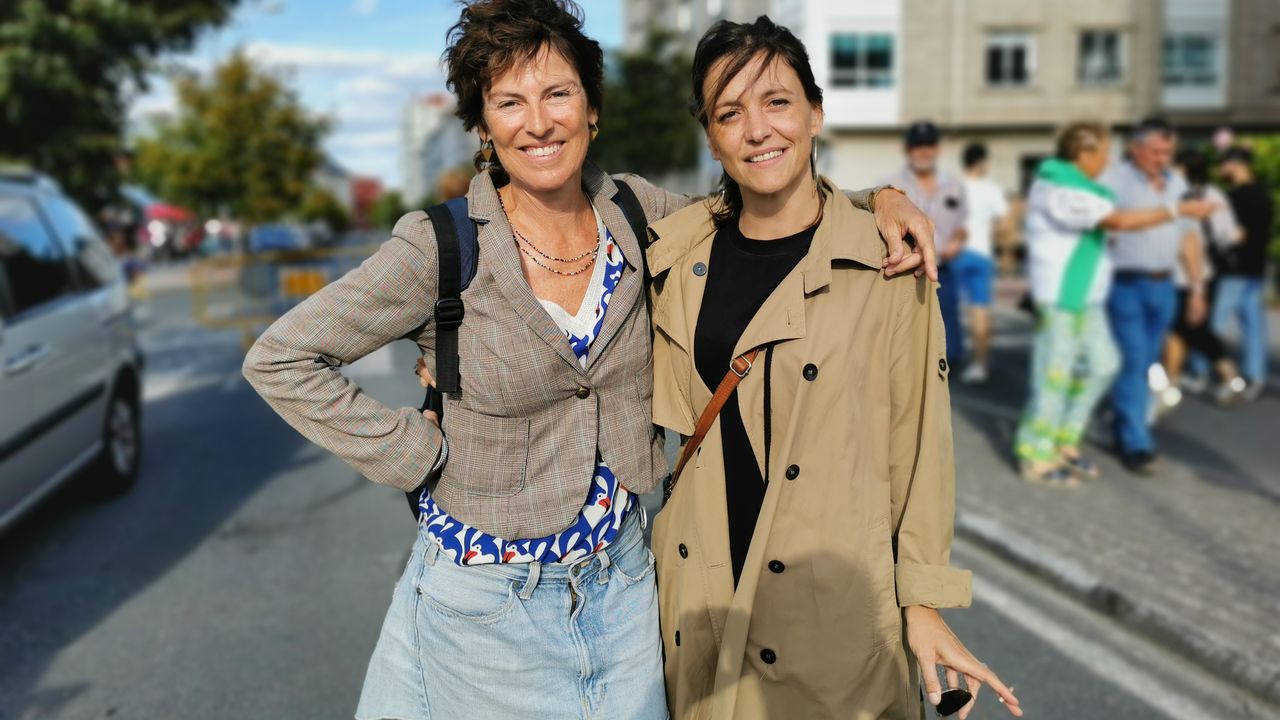 Recorriendo Canido con las actrices de «Rapa»