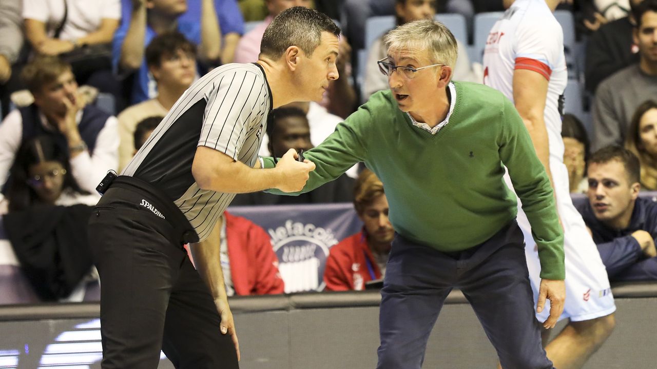 Moncho Fernández: «Del minuto 1 al 40 estuvimos por delante en el marcador»