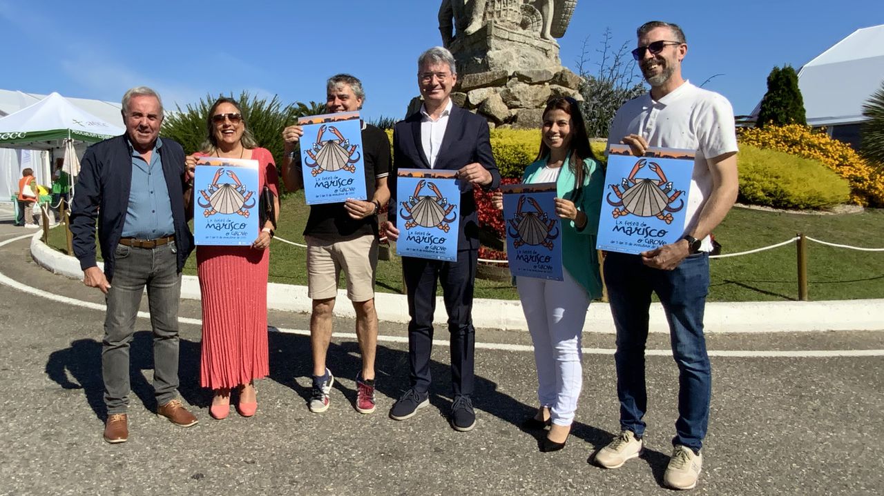 El cartel de la Festa do Marisco 2023 será una centolla «multimarisco»