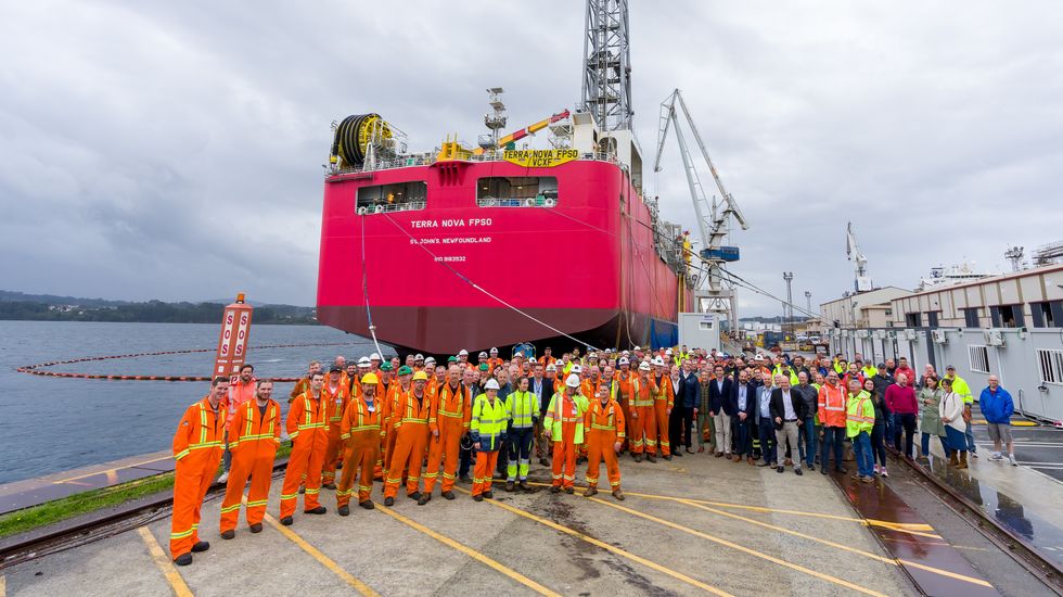 Navantia culmina diez meses de obras en la modernización de la Terra Nova