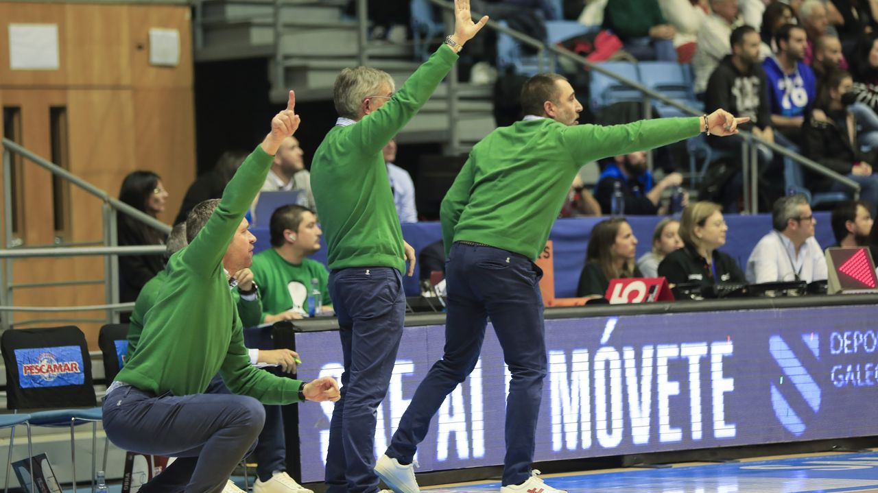 Moncho Fernández valora el «enorme esfuerzo» del Obradoiro