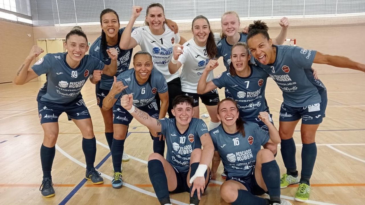 El Burela ya está en los octavos de la Copa de la Reina (0-7)