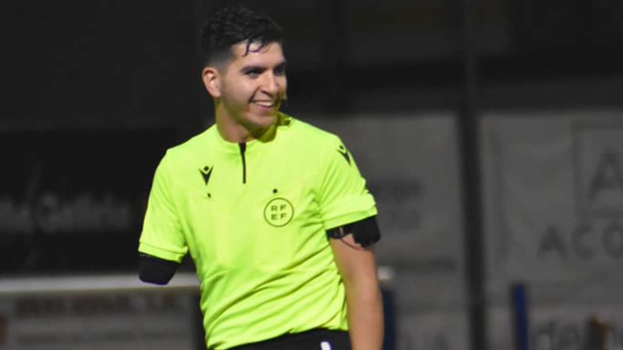 El árbitro que perdió un brazo para ganar su partido contra el cáncer