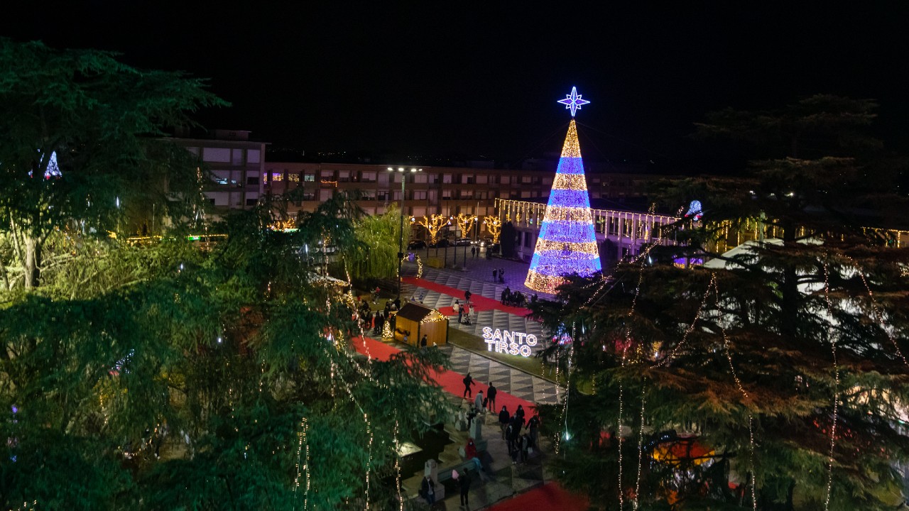 Santo Tirso, en el norte de Portugal, vuelve a vivir la magia de la Navidad